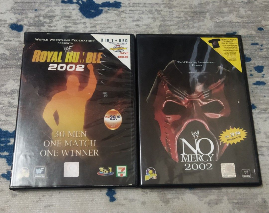VCD WWF PPV 2002, Hobbies & Toys, Music & Media, CDs & DVDs on Carousell