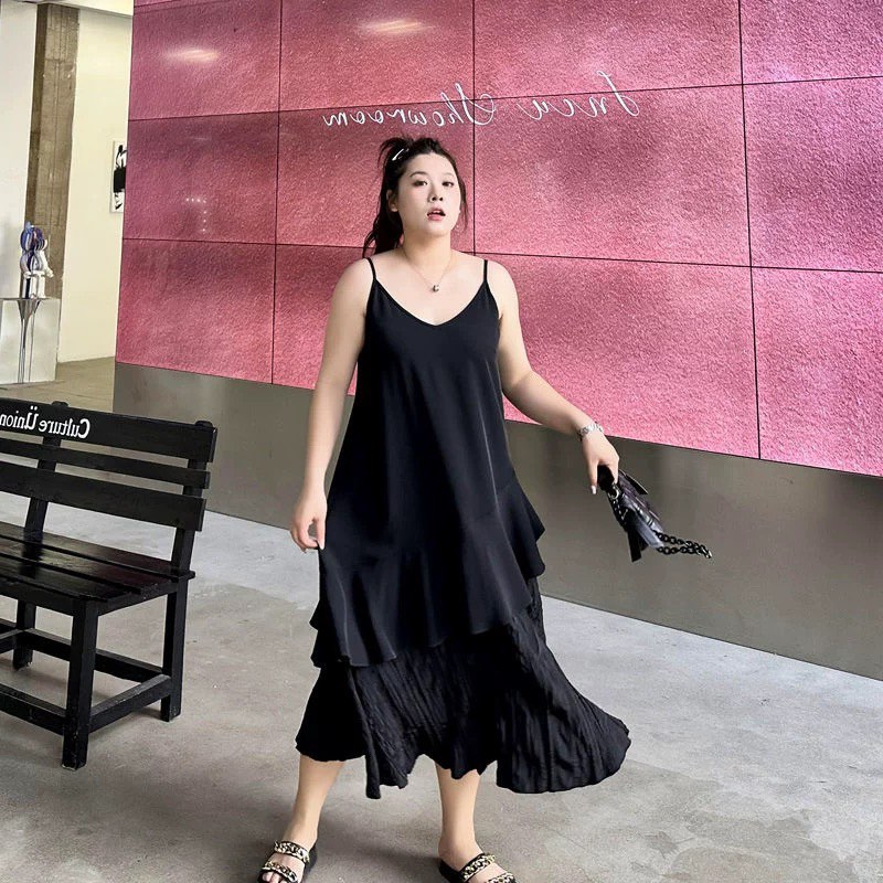 Woman plus size dress 150kg, Women's Fashion, Dresses & Sets, Dresses ...