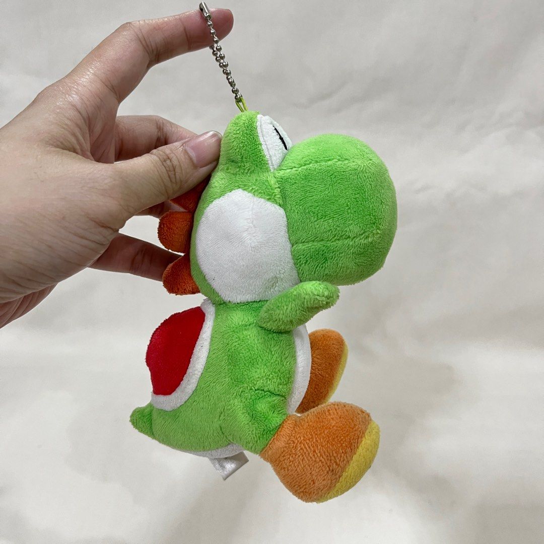 Yoshi Plush Charm Keychain - Nintendo Super Mario Bros , Hobbies & Toys ...