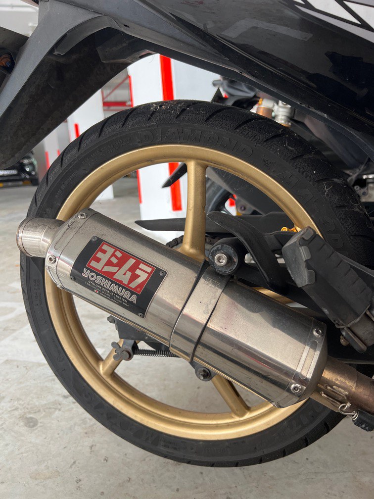 LSpark Yoshimura pipe, Motorcycles, Motorcycle Accessories on Carousell