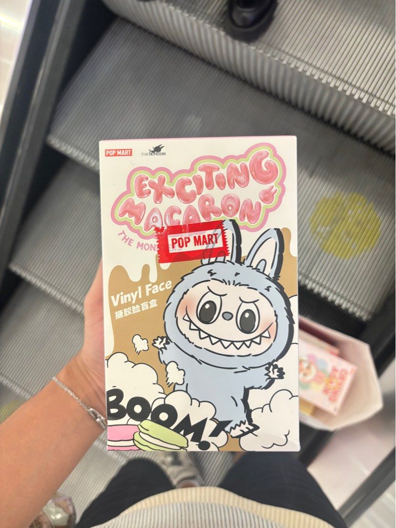 (100% ORI PM) Blind Box Labubu V1 Macaron Limited Stock, Toys ...