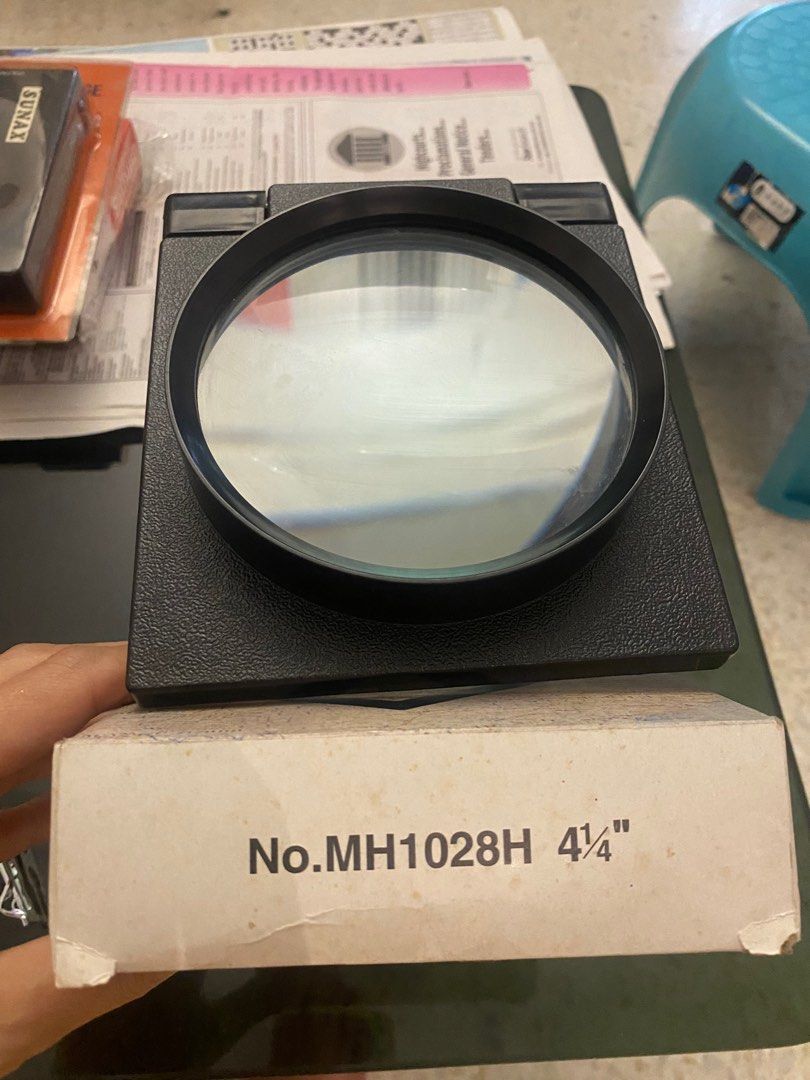 10X Foldable Magnifier Tools 80mm Diameter Magnifier Lens Inspection ...