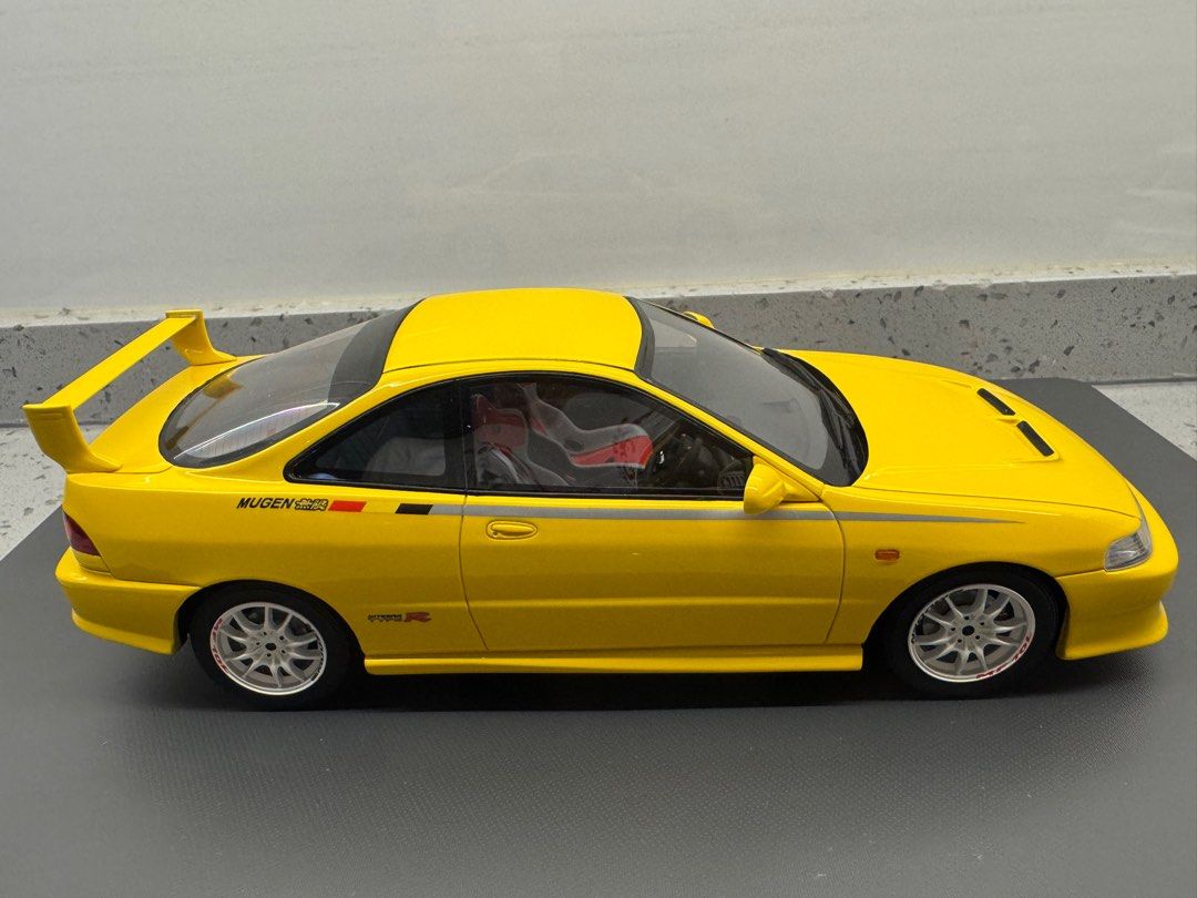 1/18 Honda Integra (DC2) Type R Mugen Hong Kong Exclusive Model (Yellow ...