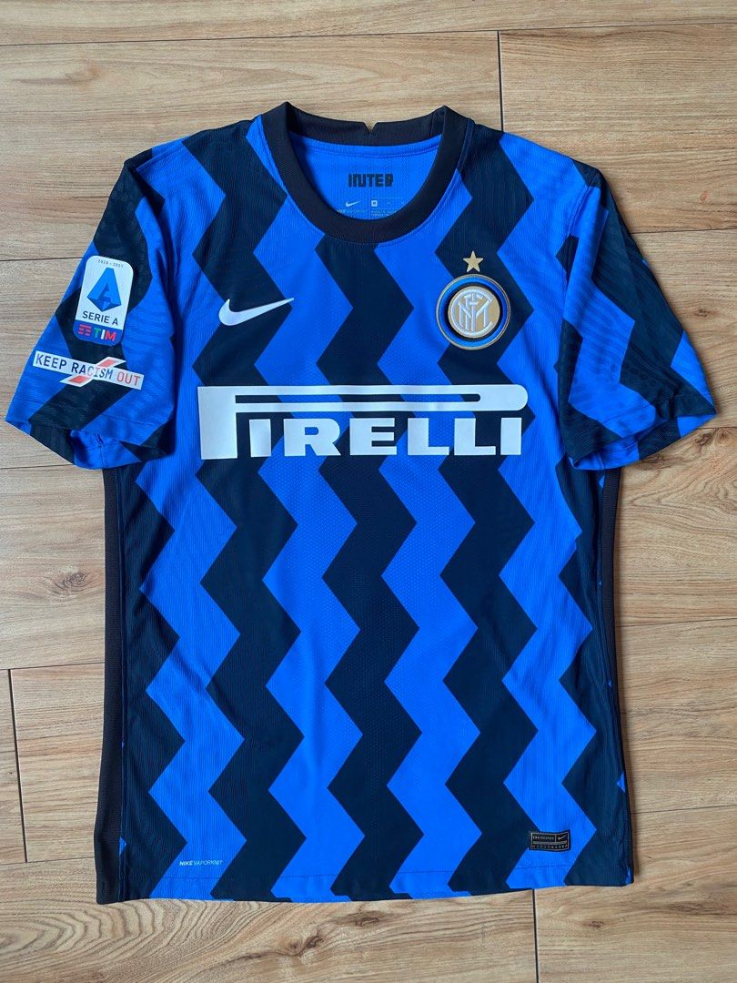 2020/21 Inter Milan Home Kit + Serie A Full Patches #2 HAKIMI (100% ...