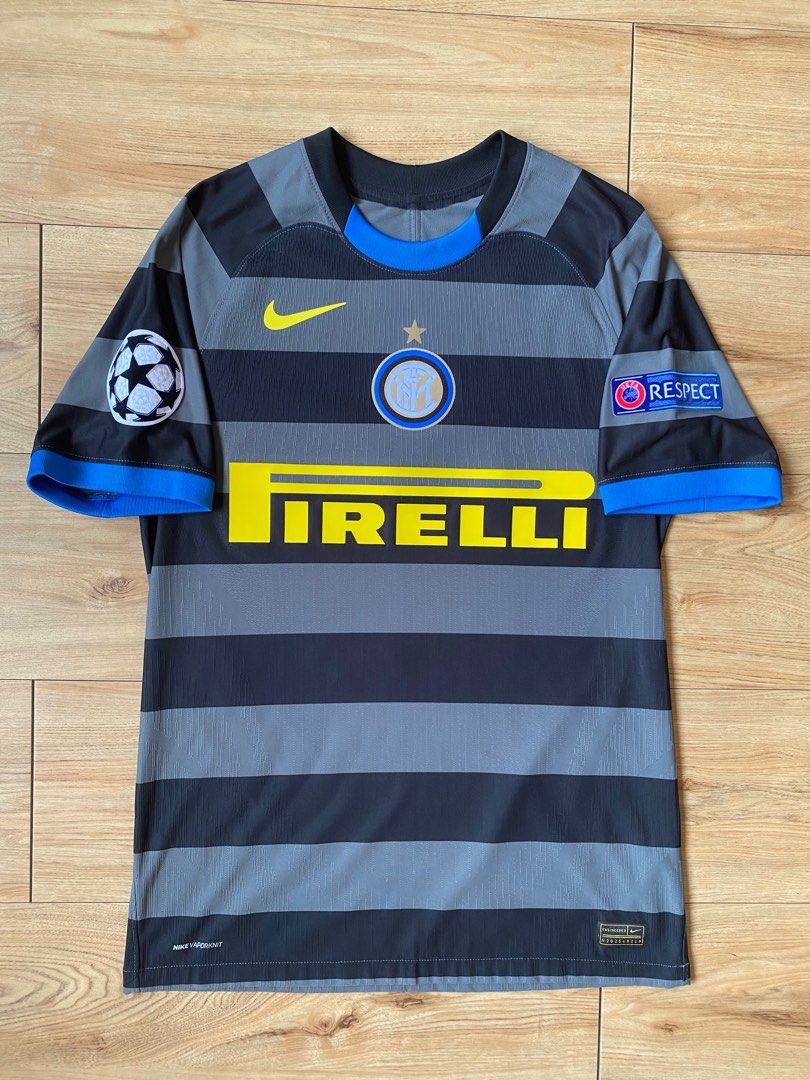 2020/21 Inter Milan Third Kit + UCL Full Patches + Legend #10 RONALDO ...