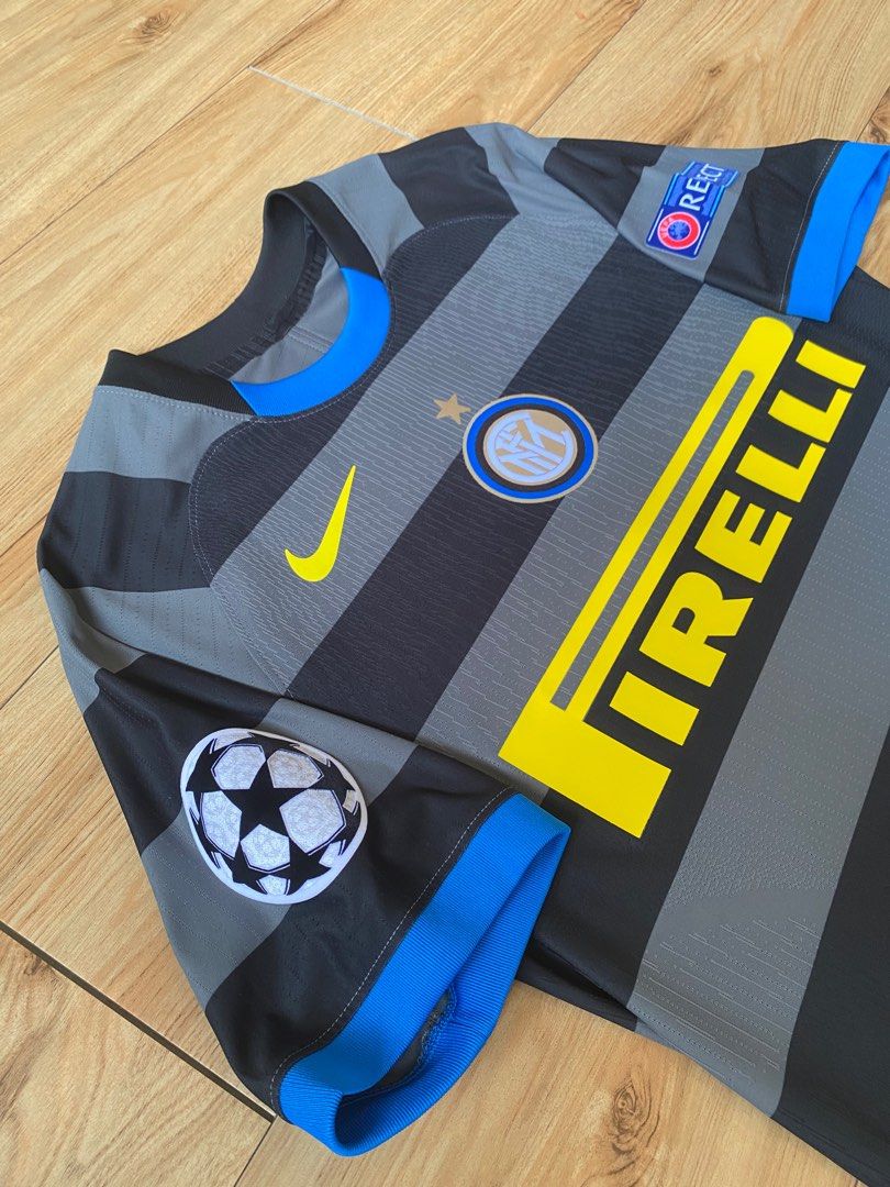 2020/21 Inter Milan Third Kit + UCL Full Patches + Legend #10 RONALDO ...
