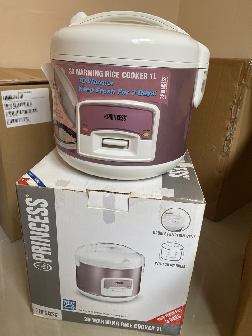 3D Warming Rice Cooker 1L, TV & Home Appliances, Kitchen Appliances ...
