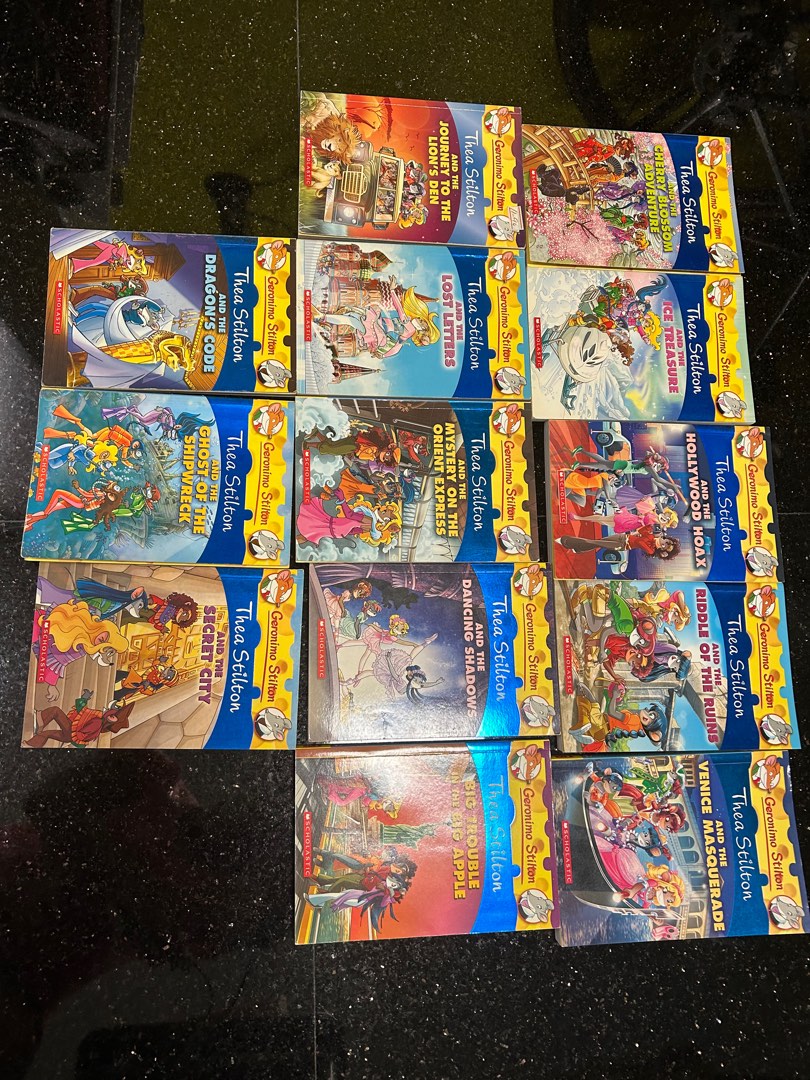 6. Thea Stilton soft cover Thea Stilton selling at $75, Hobbies & Toys ...