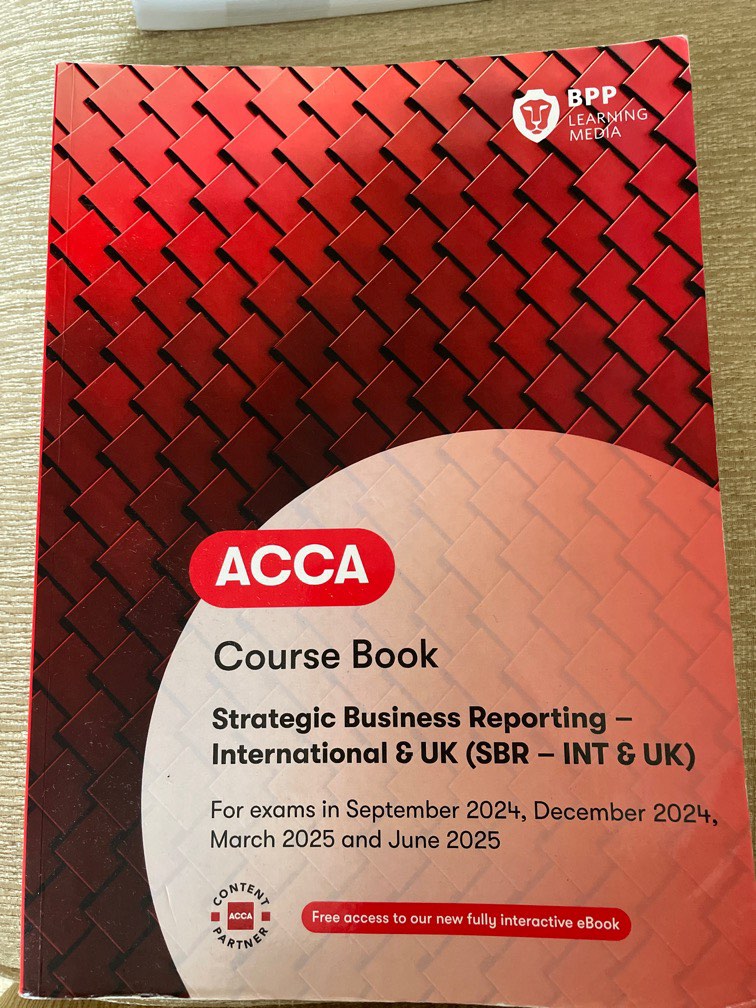 ACCA SBR Course Book & Practice Kit, Hobbies & Toys, Books & Magazines, Textbooks on Carousell