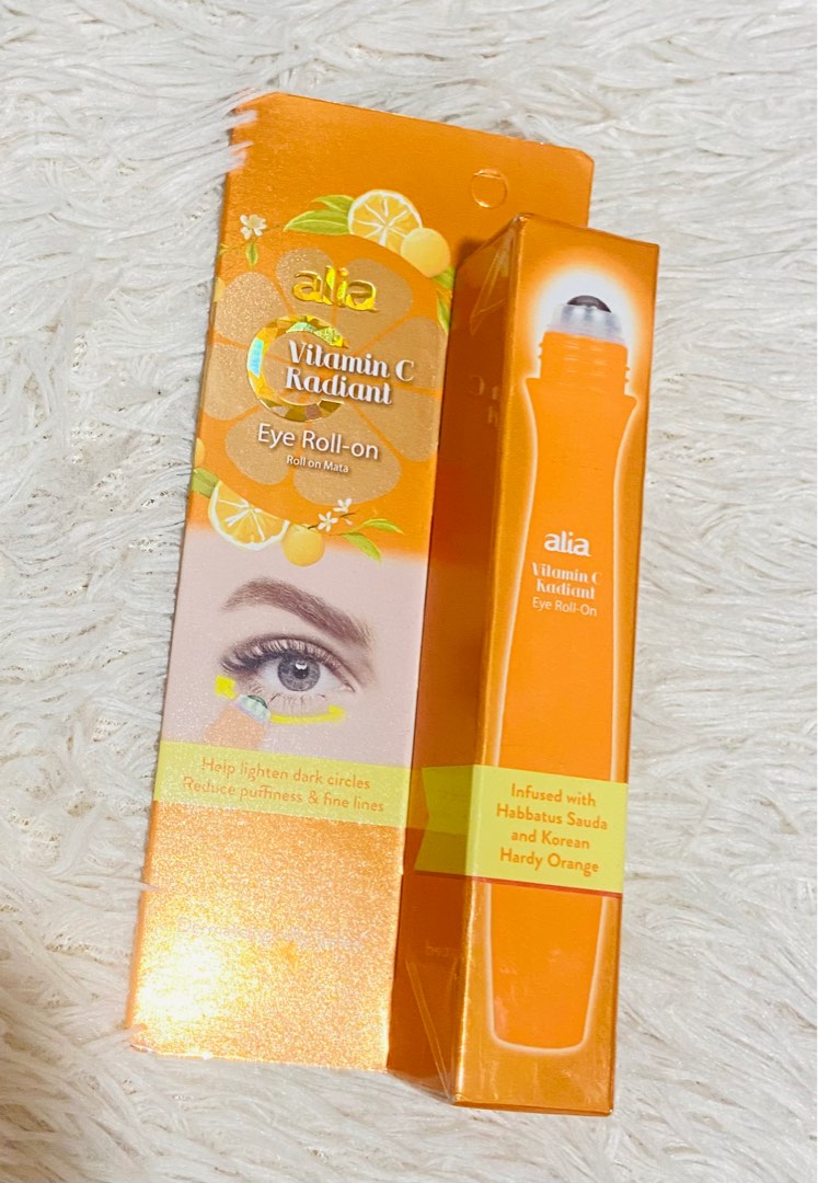 ALIA VITAMIN C RADIANT EYE ROLL ON, Beauty & Personal Care, Face, Face ...