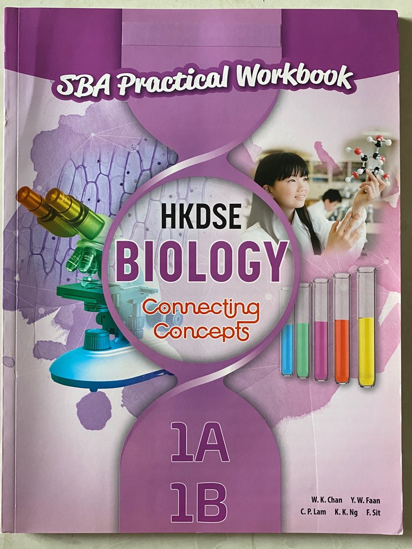 Aristo HKDSE Biology Connecting Concepts SBA Practical Workbook 1A, 1B, 2A, 2B, 2C, 3, 4, 興趣及遊戲 ...