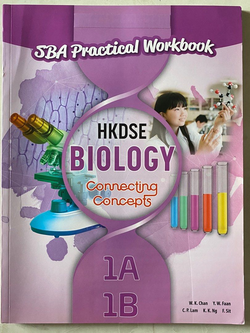 Aristo HKDSE Biology Connecting Concepts SBA Practical Workbook 1A, 1B ...