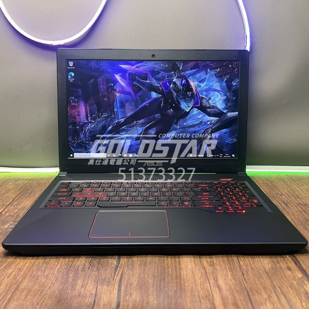 ASUS TUF FX503VM 15''全高清 /GTX1060 6GB/i5-7300HQ/RAM 16GB/128GB SSD/1TB HDD/三個月保養/Gaming Laptop/電 ...