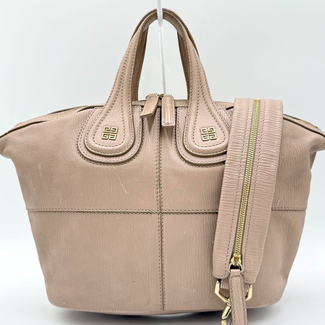 Authentic Givenchy Nightingale 4G Gold Hardware 2way A4 Size Pink, Luxury, Bags & Wallets on ...