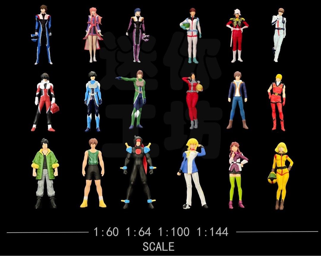 Bandai Gundam Model Kit Pilot Figure (painted) Gundam Metal build,rg ...