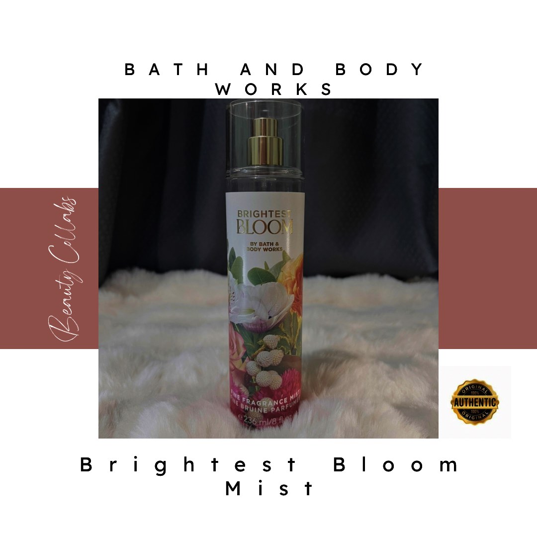 BBW Brightest Bloom Mist, Beauty & Personal Care, Fragrance ...