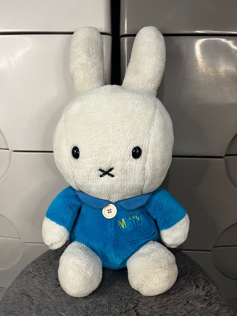 Bruna Animal Amusement Miffy The Bunny x Rabbit Blue Vintage Plush ...