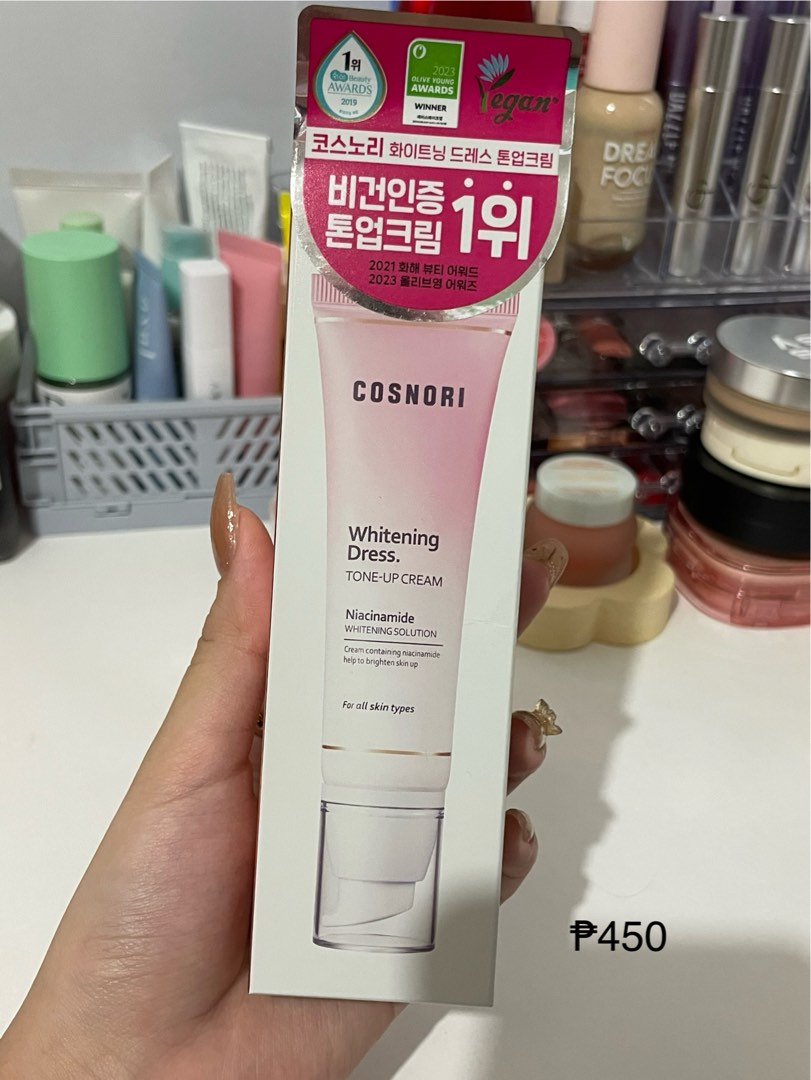 Cosnori whitening dress tone up cream, Beauty & Personal Care, Face ...