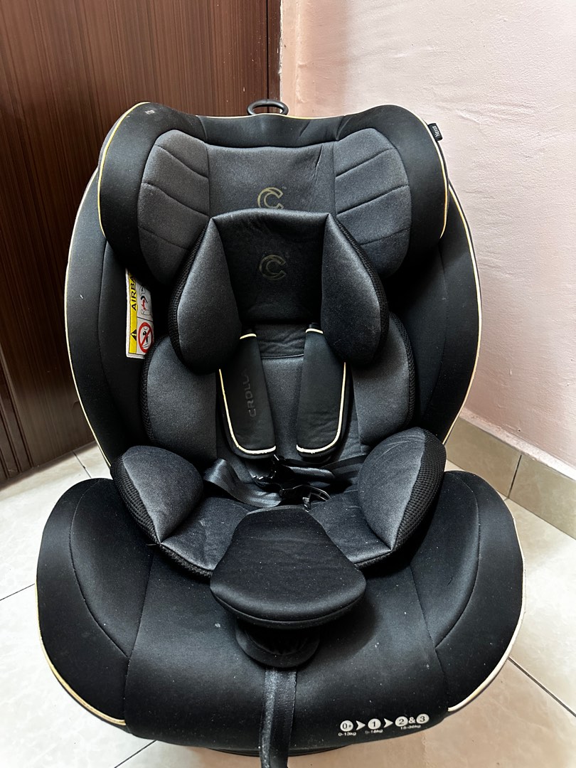 Crolla Nexus Gold Black, Babies & Kids, Going Out, Car Seats on Carousell