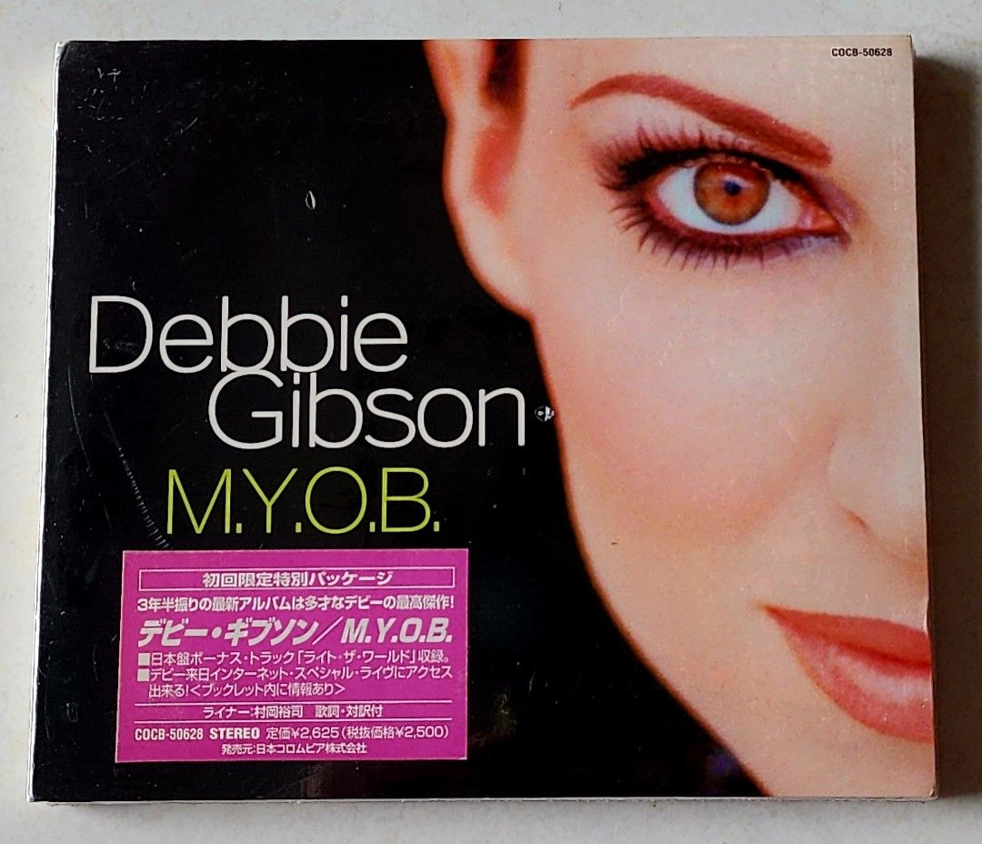 Debbie Gibson ~ M.Y.O.B. ( JAPAN PROMOTIONAL COPY ) CD, Hobbies & Toys ...