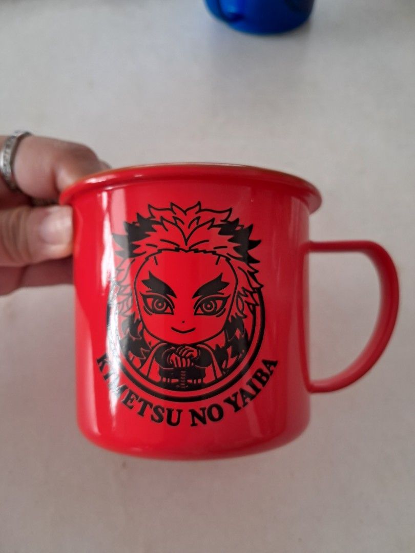 Defect Demon Slayer Rengoku PVC Cup, Hobbies & Toys, Collectibles ...
