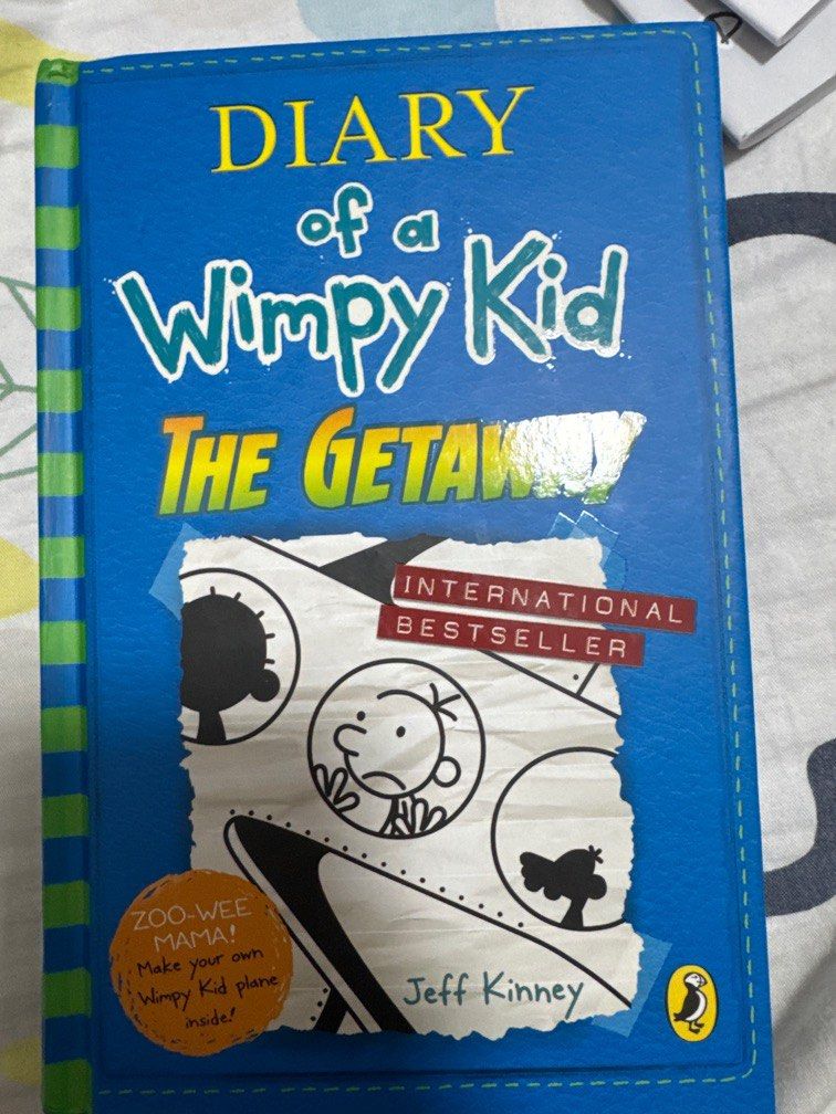 Diary of a Wimpy Kid The Getaway (Jeff Kinney), 興趣及遊戲, 書本 & 文具, 小說及非小說 ...