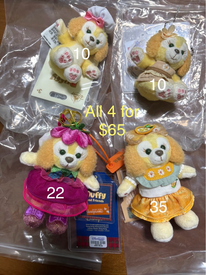 Disney Duffy and Friends Plush Keychain Cookie Ann, Hobbies & Toys ...