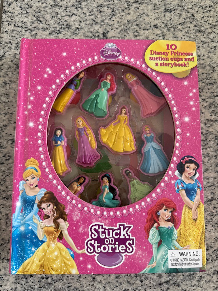 Disney Princesses - Stuck on Stories, Hobbies & Toys, Toys & Games on ...