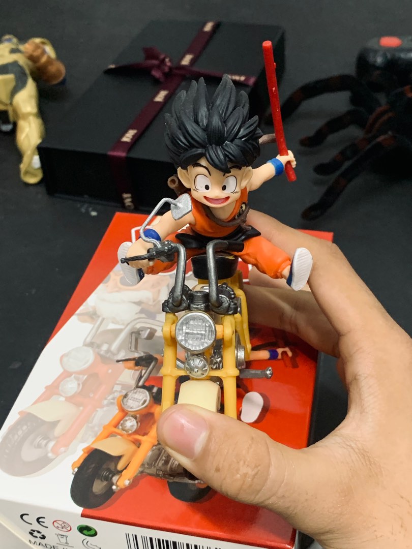 Dragon Ball Goku On Motorcycle Figure, Hobbies & Toys, Toys & Games on ...