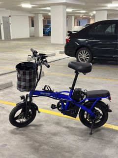 Ninebot Kids Bike 14" Shiny Red with Original Training Wheels ...