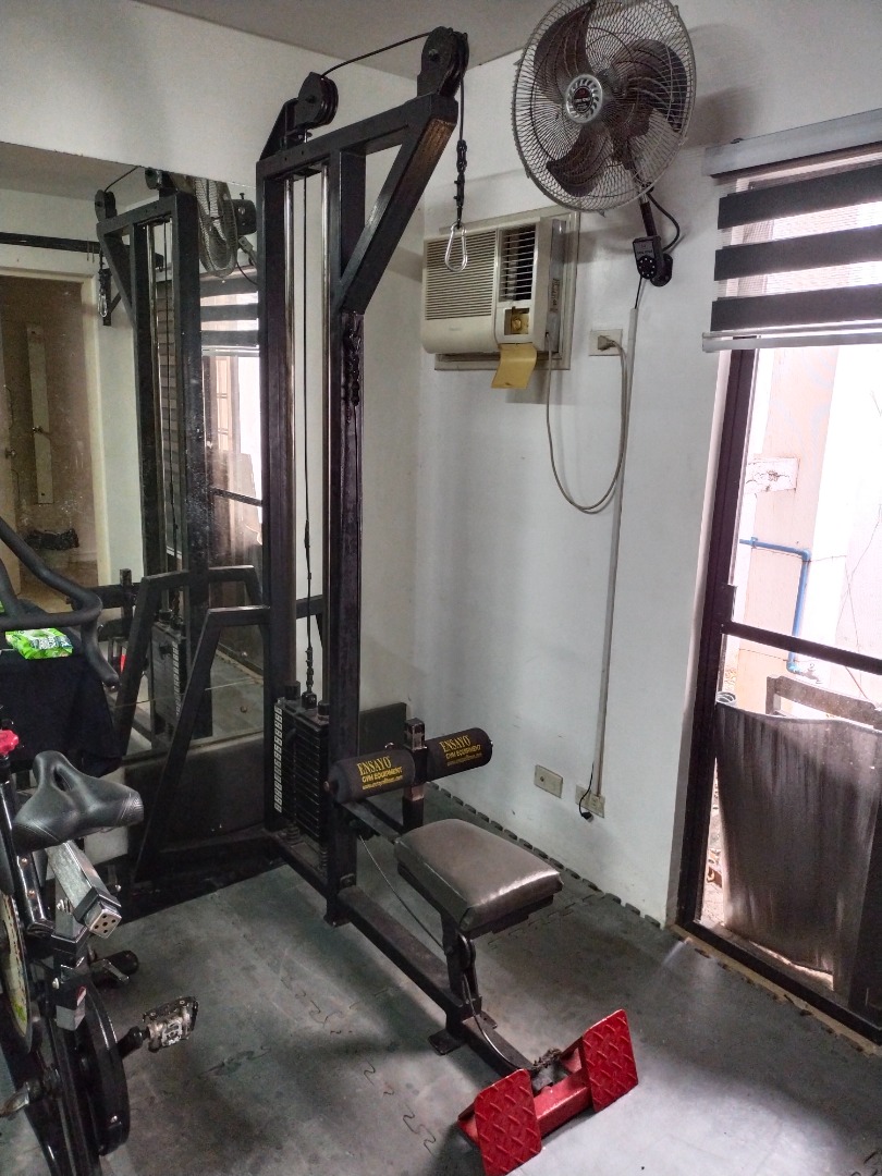 Ensayo Lat Pulldown/Low Row Selectorized, Sports Equipment, Exercise ...