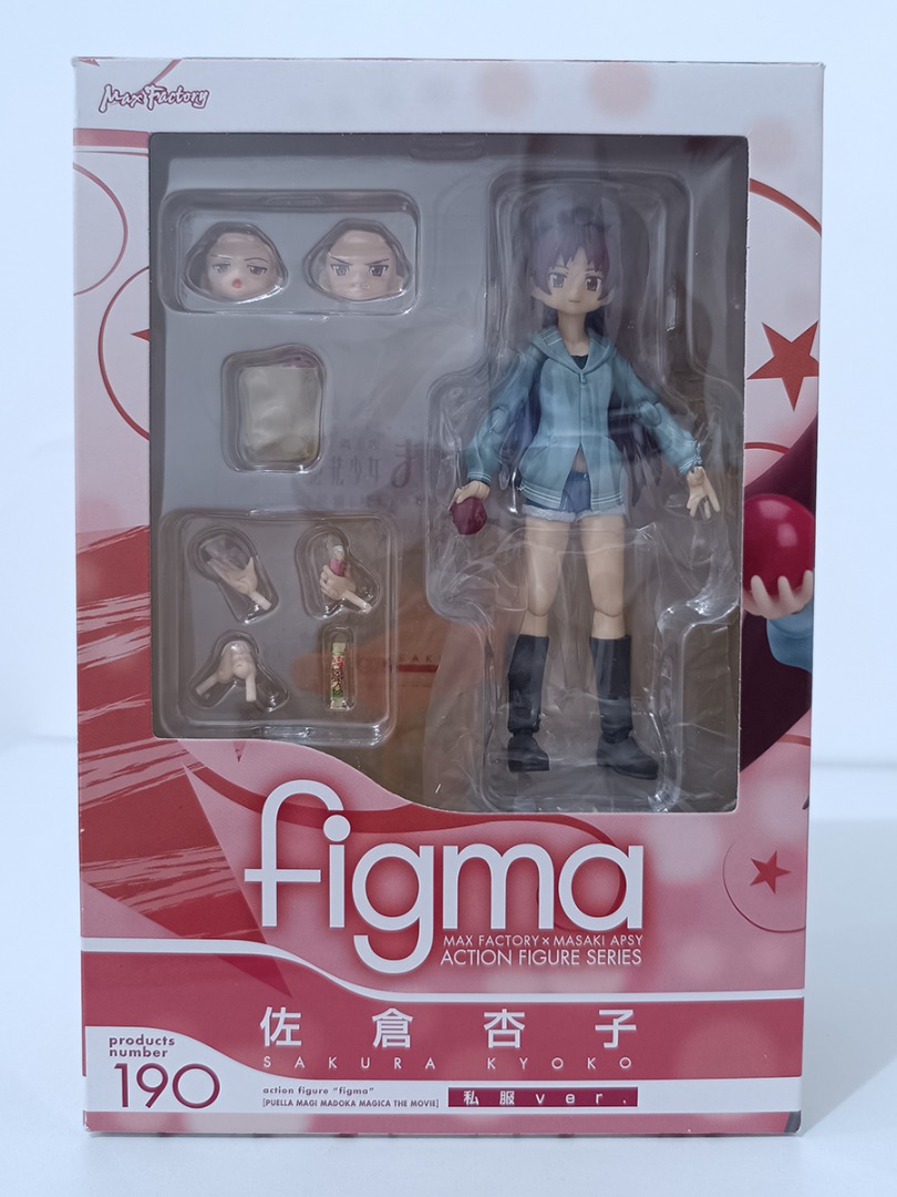 Figma: Sakura Kyoko (Casual Version from Puella Magi Madoka Magica the Movie), Hobbies & Toys ...