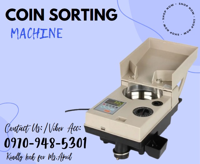 For sale Coin sorting Machine CS70 (6+1) brand new, Commercial ...