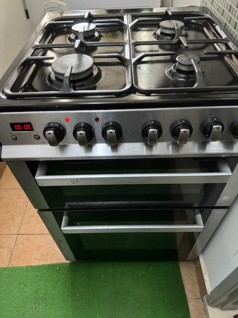 Free standing gas cooker with electric oven and grill, TV & Home ...