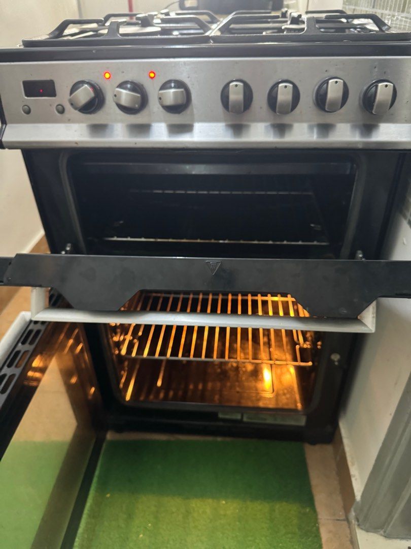 Free standing gas cooker with electric oven and grill, TV & Home ...