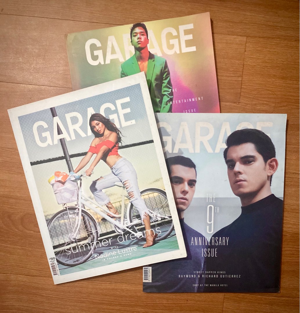 Garage Magazine Set (3 Issues), Hobbies & Toys, Books & Magazines ...