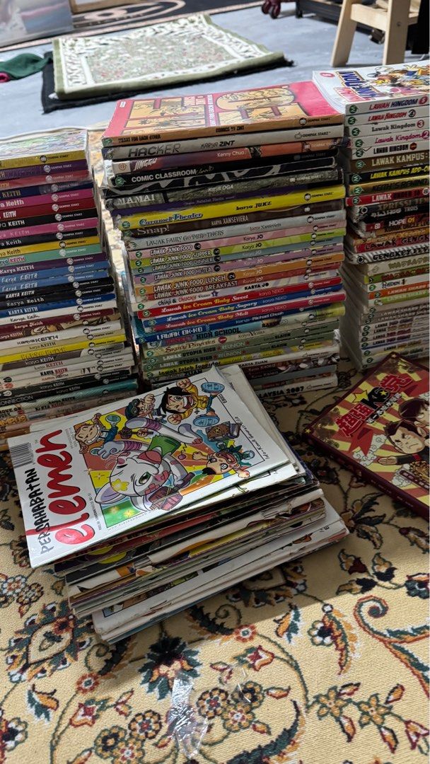 GEMPAK STARZ COMIC LAWAK KAMPUS UNDER 18 zint KEITH GENGKEY, Hobbies ...