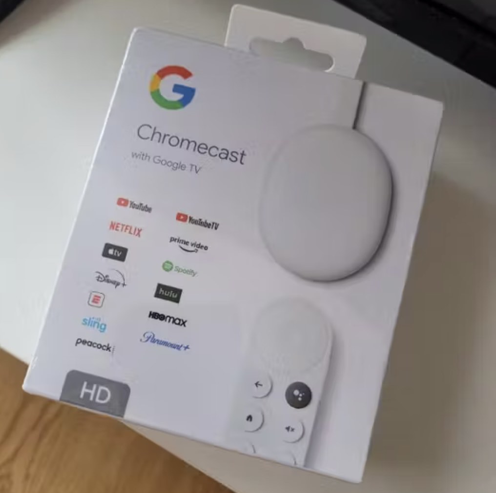 Google Chromecast 4th Gen - Snow, TV & Home Appliances, TV ...