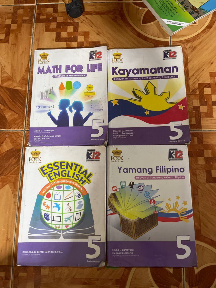 Grade 5 Rex Bookstore Books, Hobbies & Toys, Books & Magazines, Textbooks on Carousell