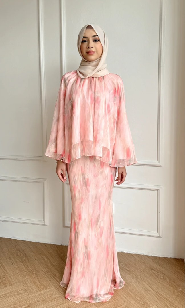 Guzel KL- Leia Kurung, Women's Fashion, Muslimah Fashion, Baju Kurung ...