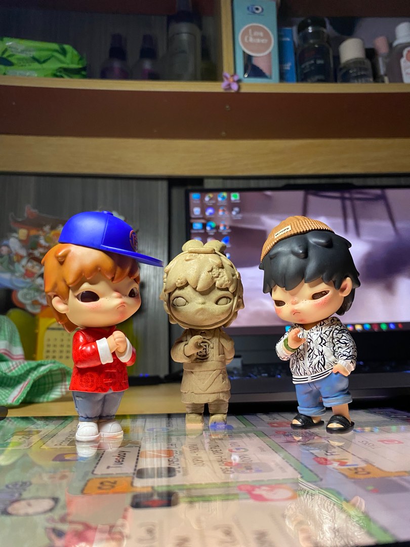 Hirono CLOT Alienegra Silk Royale Terracotta, Hobbies & Toys ...