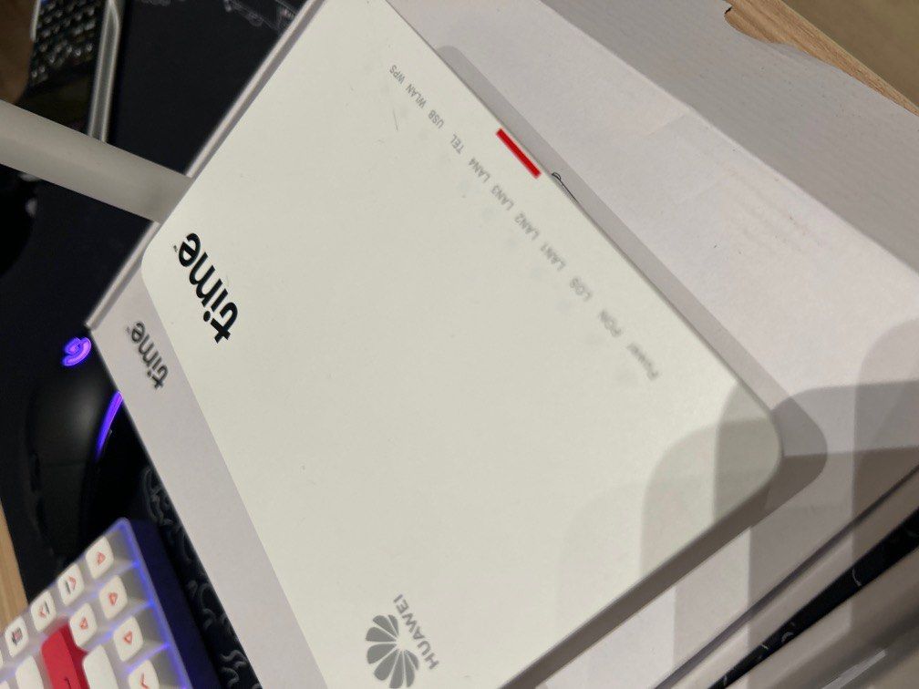 Huawei HG8145X6 Wifi 6 Router ( time fibre internet ), TV & Home ...