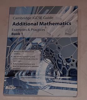 IGCSE ADD MATHS PRACTICE BOOK, Hobbies & Toys, Books & Magazines ...