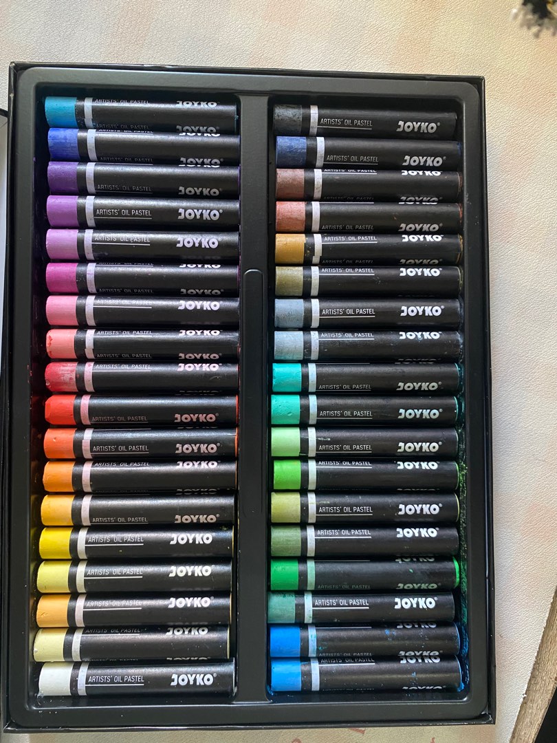 Joyko oil pastel 36 colours | crayon 36 warna | crayon joyko artist ...