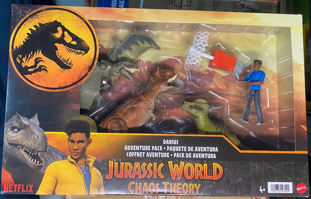 Jurassic World Chaos Theory Darius Adventure Pack Set 2024 Camp ...