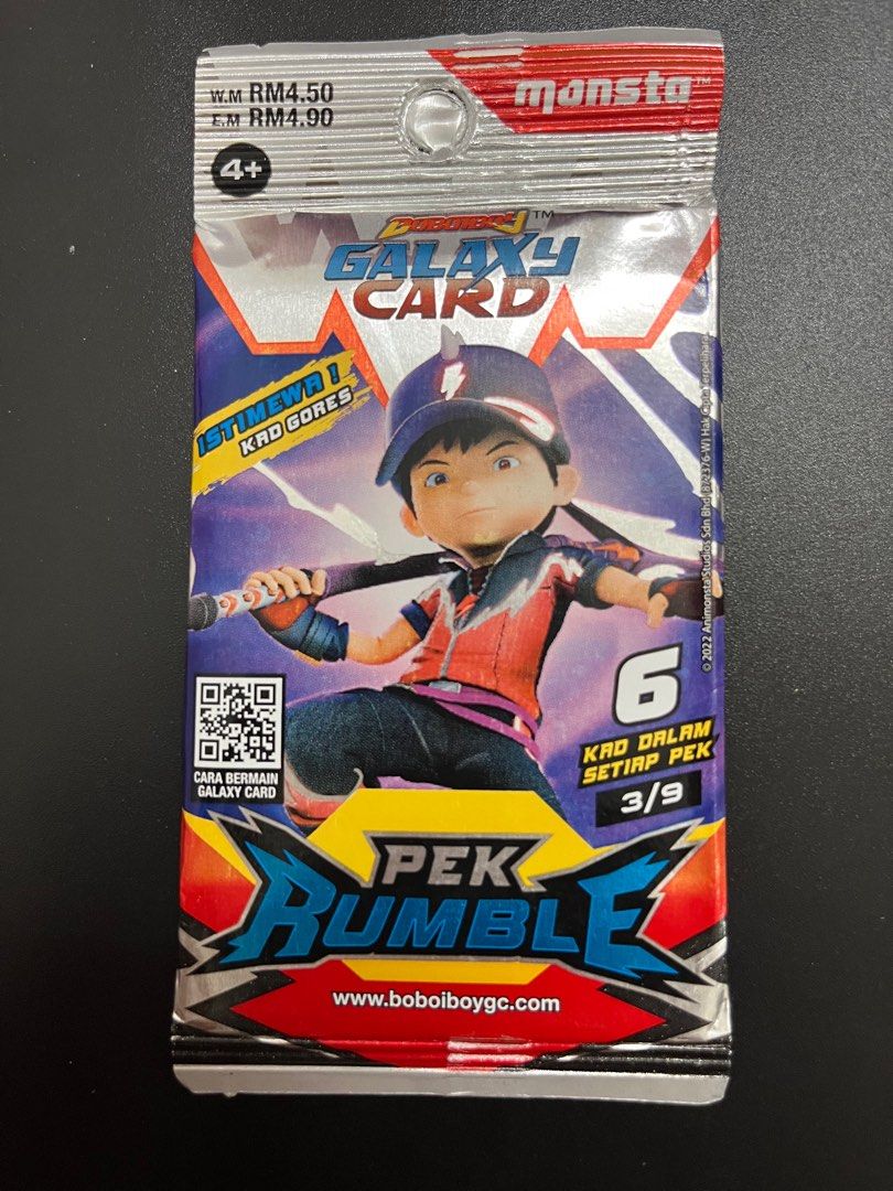 Kad boboiboy pek rumble dan satria, Hobbies & Toys, Toys & Games on ...