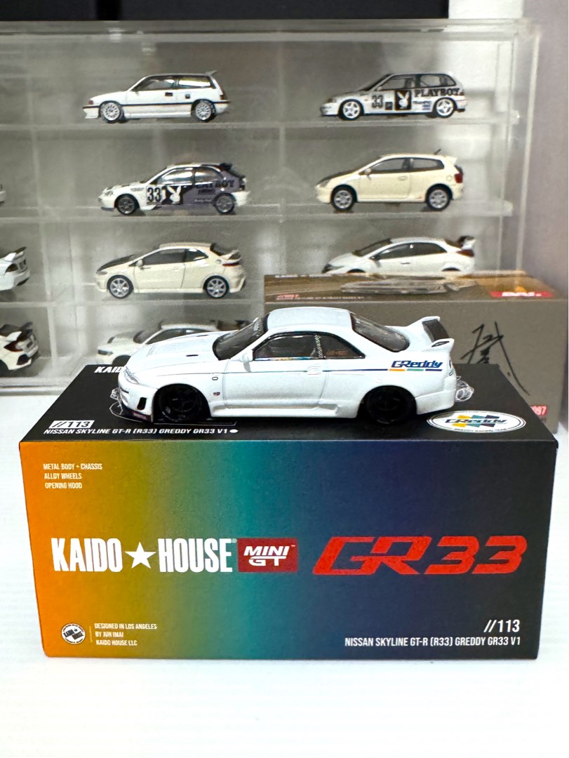 Kaido House Nissan Skyline GT-R (R33) Greddy R33 V1, Hobbies & Toys ...