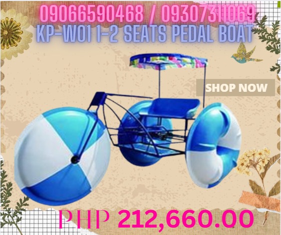 KP-W01 Water tricycle Water sports Water Bike Pedal, Everything Else, Looking For on Carousell