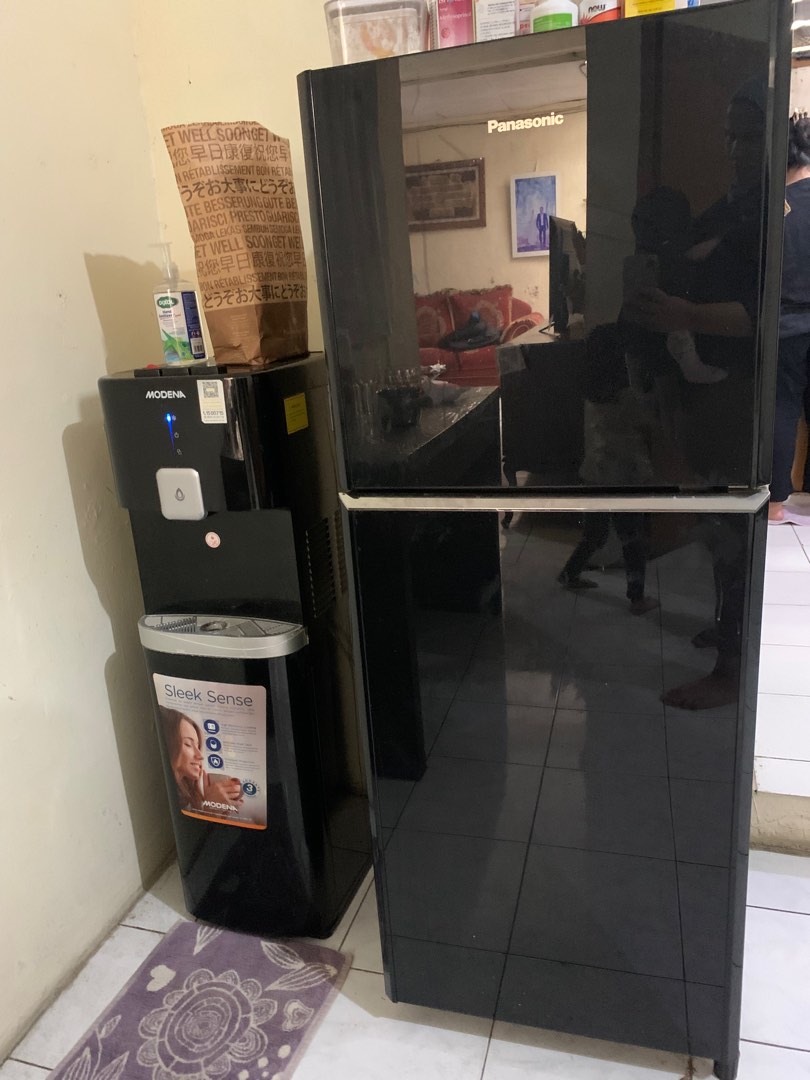Kulkas Panasonic 2 Pintu Second, Kitchen & Appliances di Carousell