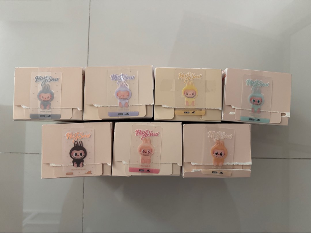 Labubu V2 Full Set inc Secret, Hobbies & Toys, Toys & Games on Carousell